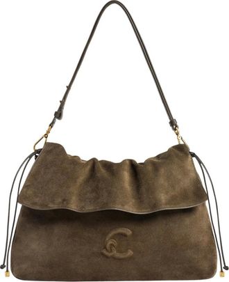 Coccinelle Lidia Suede Bim - Femme - Sacs - Brun - Taille: ONE Size