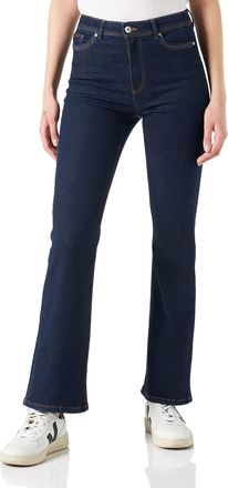 Only Damen Onlblush Mid Flared Stayblue DNM Rea023 Jeans, Dark Blue Denim, M / 32L