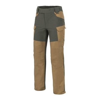 Helikon-Tex Outback Line, HOP Hybrid Outback Hose, DuraCanvas VersaStretch, Herren, Coyote Brown / Taiga Green, W36 - L30
