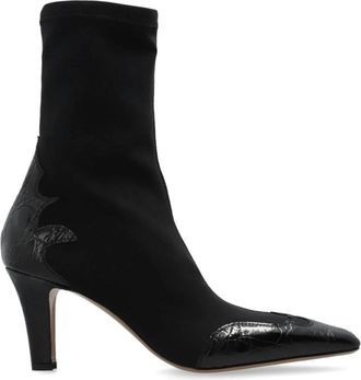 PARIS TEXAS Femme, Chaussures, Noir, Taille: 41 EU Belle Western Ankle Boot
