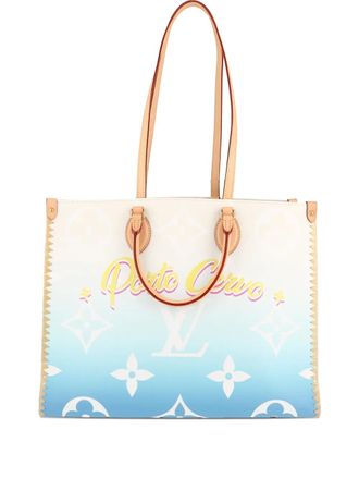 Louis Vuitton sac cabas Porto Cervo - Tons neutres