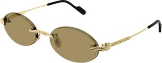 Cartier unisex, Accessories, Gelb, 55 MMGr&ouml;&szlig;e