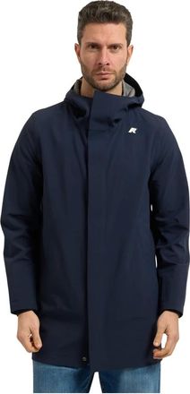 K-Way Homme, Vestes, Bleu, Taille: 2XL Manteaux K-Way