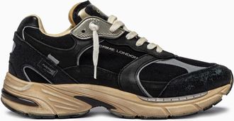 Crime London Femme, Chaussures, Noir, Taille: 40 EU Fugitive Baskets