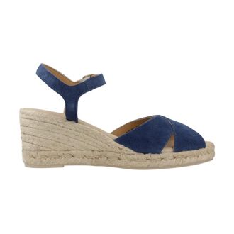 Geox Moderne Keilabsatz-Sandaletten - - Shoes - Damen - Blau - 39 EU