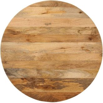 vidaXL Vidaxl - Dessus de table ø 70x2,5 cm rond bois de manguier massif