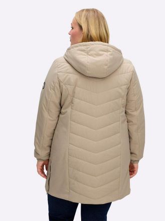 Sheego Allwetterjacke Steppjacke Langarm