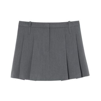 Pinko Faltenrock mit Taschen - - Skirts - Damen - Grau - S