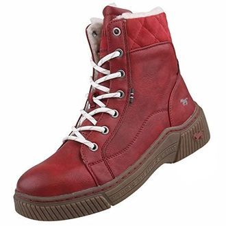 Mustang Jeans Bottes Femme 1436-602, Pointure:37 EU, La Couleur:Rouge