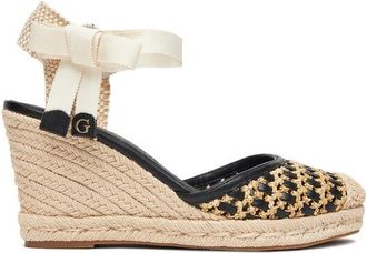 Guess Espadrilles FLJNAM FAB04 Schwarz