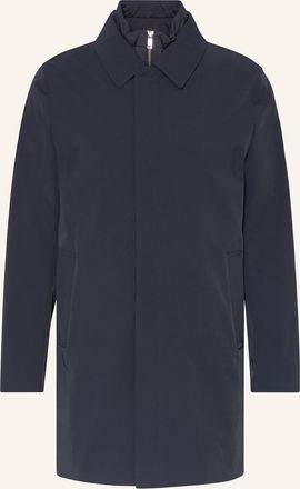 Reiss Reiss Mantel Logan Mit Herausnehmbarer Blende blau