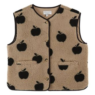 Emile Et Ida Veste Sans Manches Cassis Pomme Emile et Ida