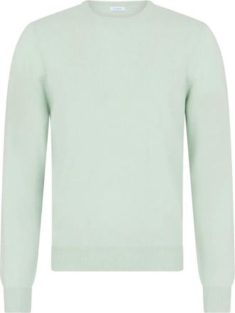 Malo Pullover mit Rundhalsausschnitt - Gr&uuml;n