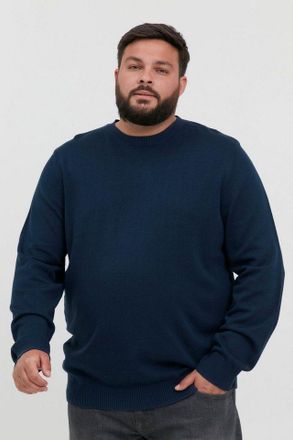Blend Strickpullover BHLars Big & Tall Strickpullover mit Rundhalsausschnitt in gro&szlig;en Gr&ouml;&szlig;en