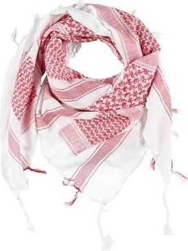 Brandit Shemag Scarf, color: red+white, size: OS