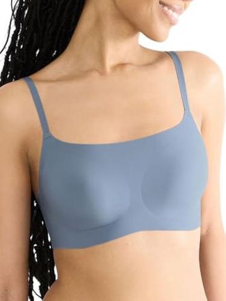 sloggi Zero Feel 2.0 Ultra Bra Chambray Bra, Chambray, M