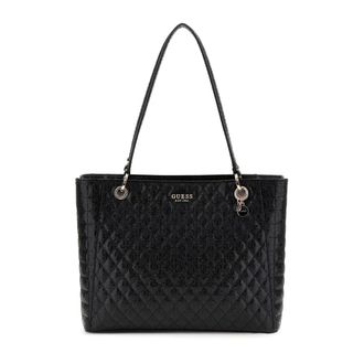 Guess Adi Kleine Satchel - - Bags - Damen - Schwarzk - ONE SIZE