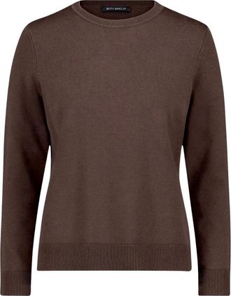 Betty Barclay Rundhals-Strickware - - Knitwear - Damen - Braun - XL
