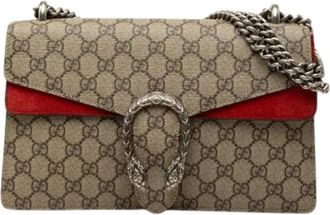 Gucci Sac bandouli&egrave;re Dionysus Pre-owned - Femme - Pre-owned - Beige - Taille: ONE Size