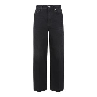 Toteme Wide Leg Denim - - Jeans - Damen - Schwarzk - W27 L28