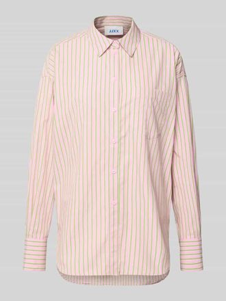 Jack & Jones Relaxed Fit Bluse mit Brusttasche
