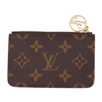 Louis Vuitton Porte-cartes Pre-owned - Femme - Pre-owned - Brun - Taille: ONE Size