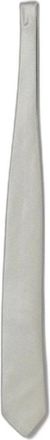 Ermenegildo Zegna Cravate Jacquard en Soie - Homme - Accessoires - Blanc - Taille: ONE Size