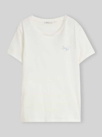 Tom Tailor Denim Regular Fit T-Shirt aus reiner Baumwolle