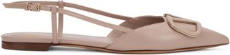 Valentino Garavani Femme, Chaussures, Rose, Taille: 36 EU Elegant Flat Shoe