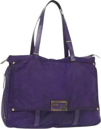 Fendi Damen, Pre-Owned, Lila, ONE SIZEGröße