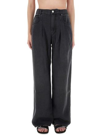 Isabel Marant Lyocell blend Jeans - Black