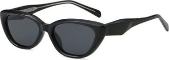 Generic Lunettes De Soleil UV400 &Agrave; Petite Monture For Hommes Et Femmes, Lunettes De Soleil De D&eacute;coration De F&ecirc;te De Vacances &Agrave; La Plage(Black)
