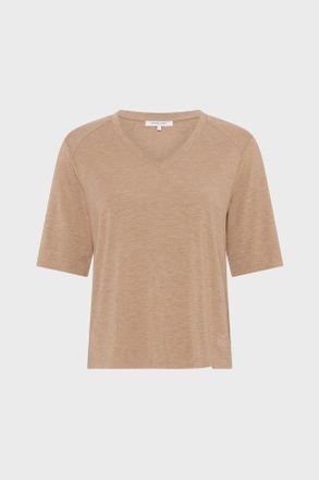 Gerard Darel T-shirt V fluide - MALVINE - Caramel