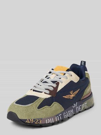 Aeronautica Sneaker mit Logo-Detail Modell Napoli