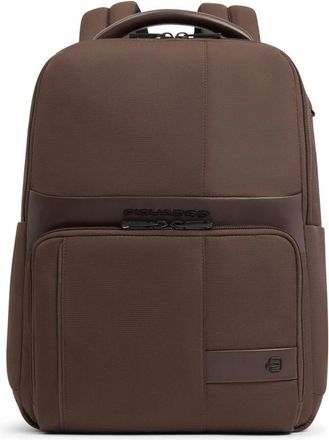 Piquadro Homme, Sacs, Brun, Taille: ONE Size Wollem Sac &agrave; Dos pour Ordinateur Portable 14