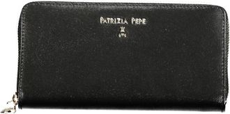 Patrizia Pepe Femme, Accessoires, Noir, Taille: ONE Size Portefeuille 6 Compartiments