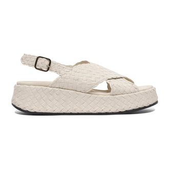 Pons Quintana Wei&szlig;e Ledersandalen f&uuml;r Frauen - - Shoes - Damen - Wei&szlig; - 41 EU
