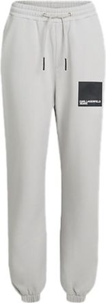 Karl Lagerfeld Karl Lagerfeld Jeans, Damen, Box Logo Sweathose, Normale Passform, Grau, XL