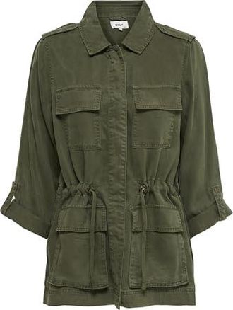 Only Onlkenya B Life Utility Jacket CC OTW, Kalamata, S Femme
