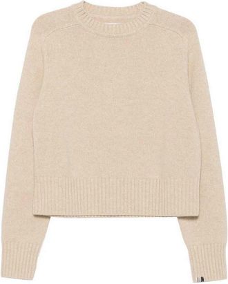 Extreme Cashmere Pull Col Rond - Beige