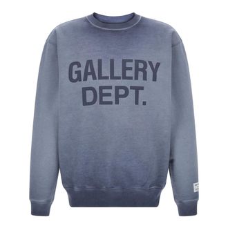 Gallery Dept. Homme, Sweatshirts et sweats &agrave; capuche, Bleu, Taille: XL Brushed Cotton SweaT-shirt