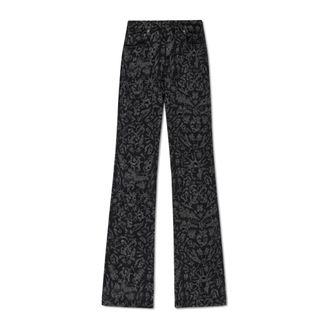 Off-white Jeans mit Muster - - Jeans - Damen - Schwarzk - W26