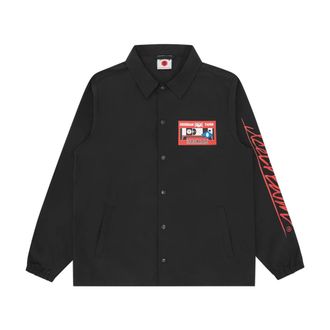 Icecream Icecream, Homme, Vestes, Noir, Taille: L Veste Ictv Coach avec Impression