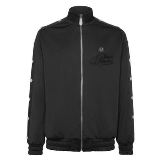 Philipp Plein Tracksuit Jacket Plein Deluxe Signature - - Sweatshirts & Hoodies - Herren - Schwarzk - M