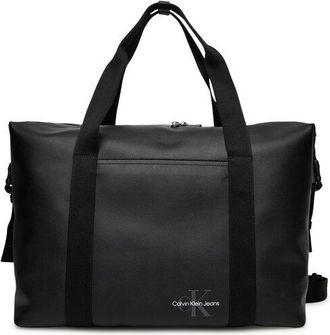 Calvin Klein Jeans Tasche Mono Logo Weekender Duffle LV04G3137G Schwarz
