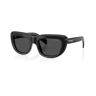 Prada Womens Sunglasses Black Acetate Eyewear