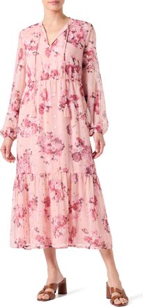 Vila Vimadia L/S V-Neck Midi Dress/Ka