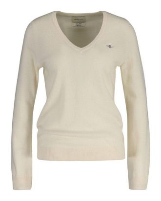GANT V-Ausschnitt-Pullover EXTRAFINE LAMBSWOOL V-NECK
