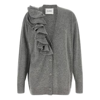 Nude Nude - Nude Cardigan - Femme - Pulls - Gris - Taille: 36 FR
