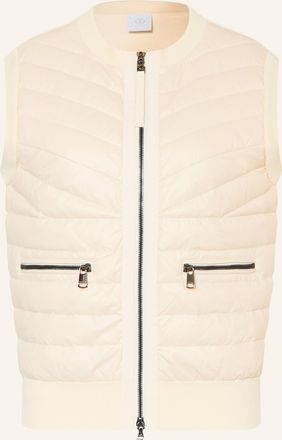 Bogner Daunenweste Zira Im Materialmix weiss
